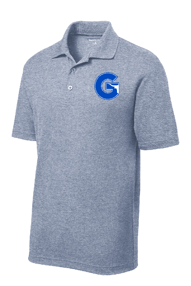 Garner Heather Navy Polo – Silver Fox Outpost